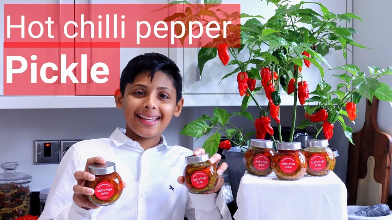 Naga Achar Recipe - Bengali Style Hot Spicy Chilli Pickle - YouTube