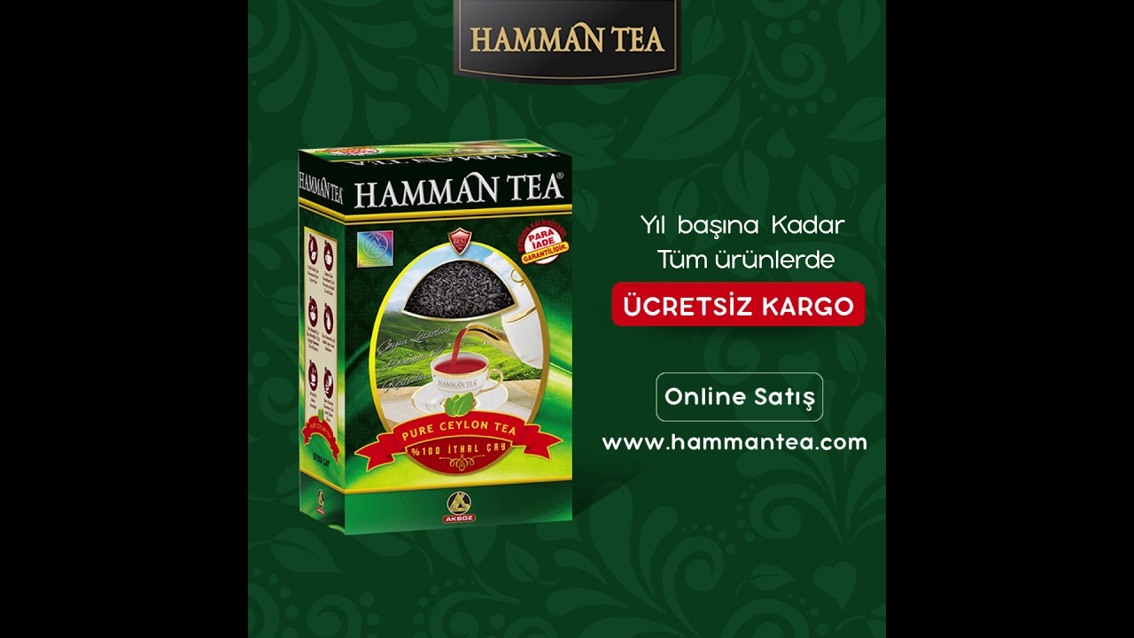 100% Orijinal Seylan Çayı - Ceylon Tea - Sri Lanka Çayı - Hamman Tea ...