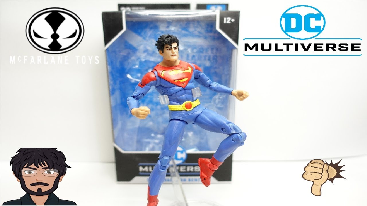 Review Superman Jon Kent Future State Mcfarlane Toys DC Multiverse ...