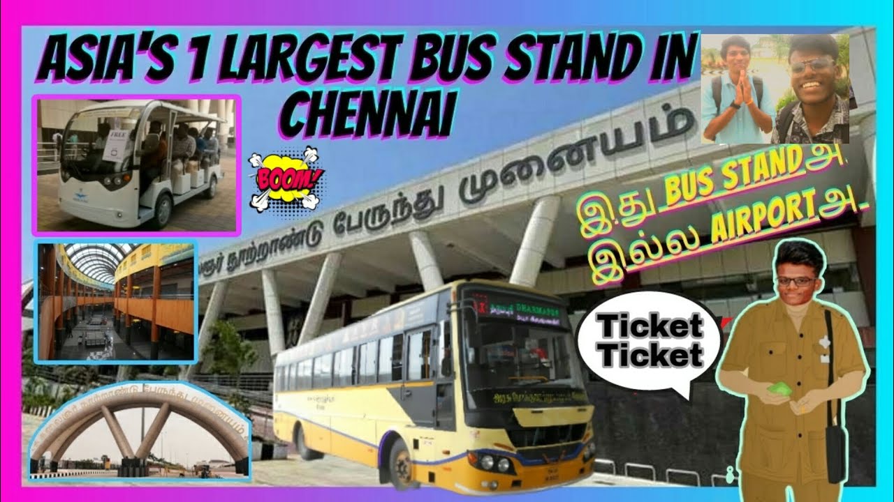 KELAMBAKKAM KALAINGAR CENTUARY BUS STAND | ABHISHEK TRAVEL ZONE # ...