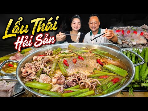Lẩu Thái Chua Cay Bạch Tuộc Kẽm Siêu Hấp Dẫn | Bạch Tuộc Giòn Sần Sật, Nước Lẩu Đậm Đà Cực Ngon