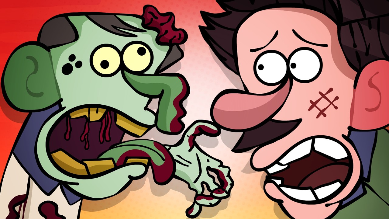 Zombie Invasion | A Zombie Cartoon by RECAP IN A NUTSHELL - YouTube