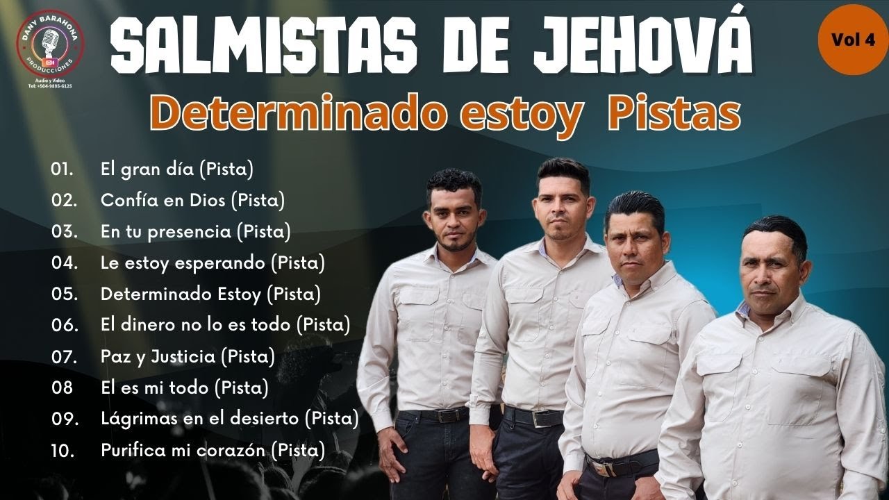Salmistas de jehová-Determinado estoy (Pistas) Vol. 4 - YouTube
