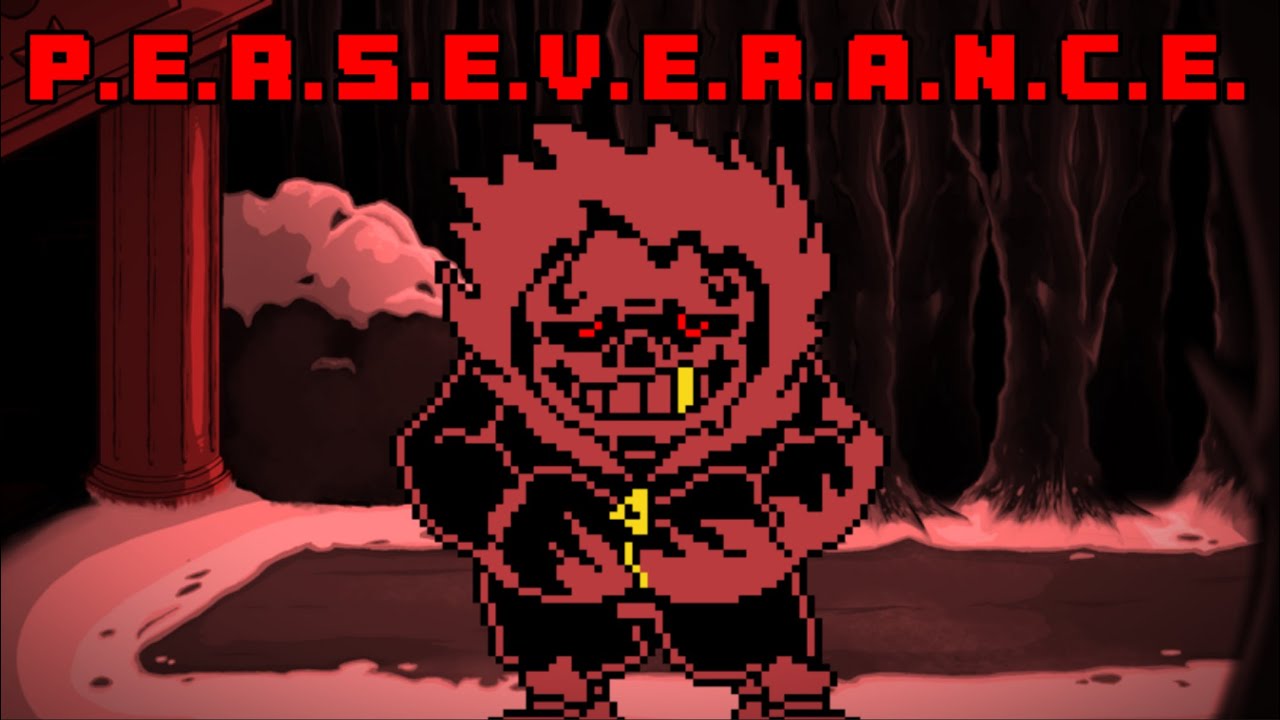 FNF Perseverance V2 but Dustfell Sans sing it - YouTube