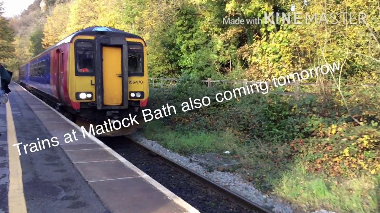 Train at Matlock - YouTube