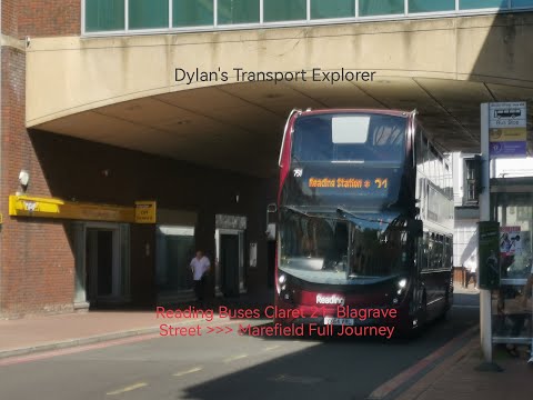 Reading Buses Enviro400MMC 751 YX64 VRL Route 21. Central Reading ...