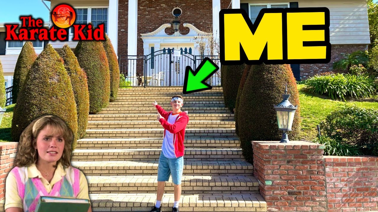 I Visited Ali's House From The Karate Kid! - YouTube