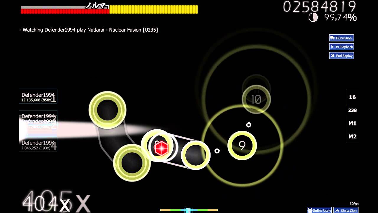 [osu!] Nudarai - Nuclear Fusion [U235] S - YouTube