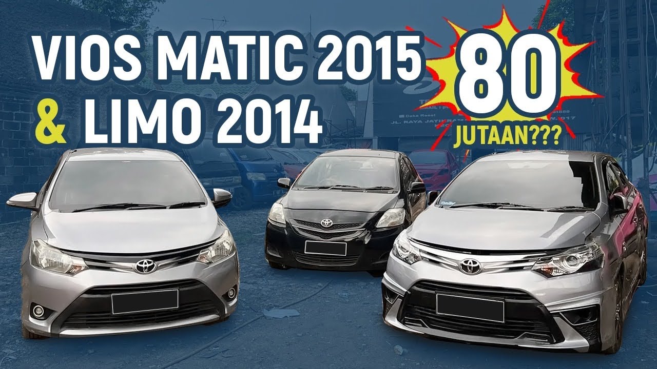 READY Vios Matic 2015 Dan Limo Upgrade G Hanya Rp.80 Jutaan ! - YouTube