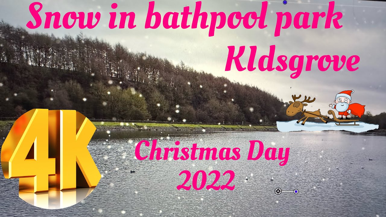 SNOW IN KIDSGROVE BATHPOOL PARK - YouTube