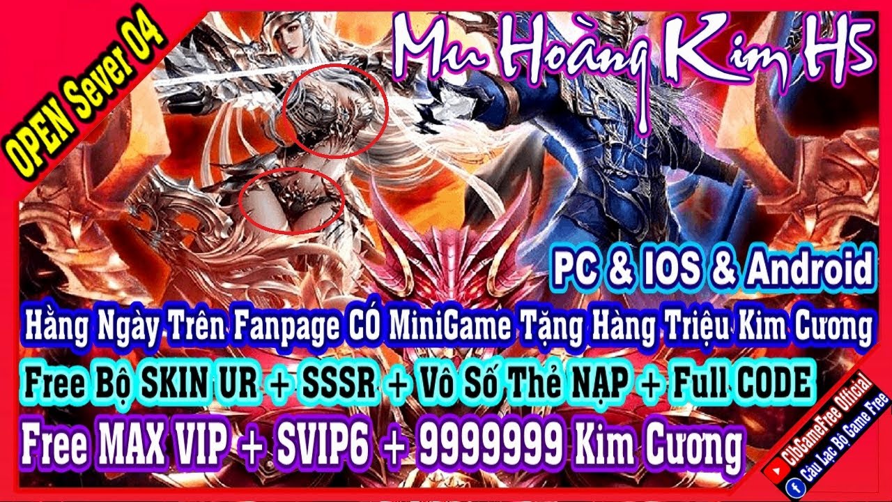 《H5 Game》Mu Hoàng Kim H5 - Free MAXVIP + SVIP6 + 9.999M KC + Full CODE ...