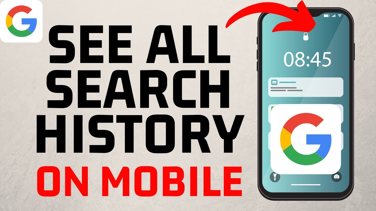 How to See Google Search History - iPhone & Android - YouTube