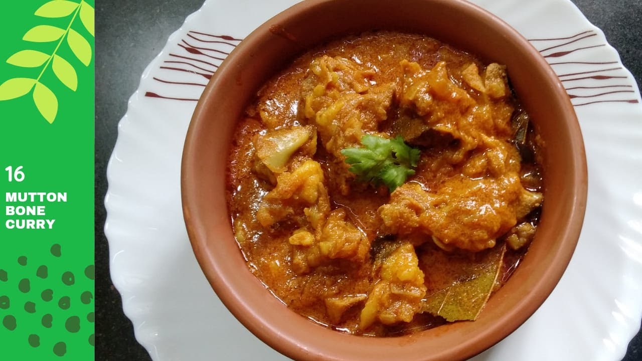 Mutton Bone Curry | Mutton Gravy | Mutton Curry | Tasty Mutton ...
