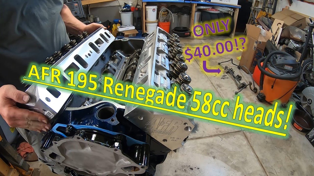 Building a 331 for the Ranger. PART 8. AFR 195 heads installed! - YouTube