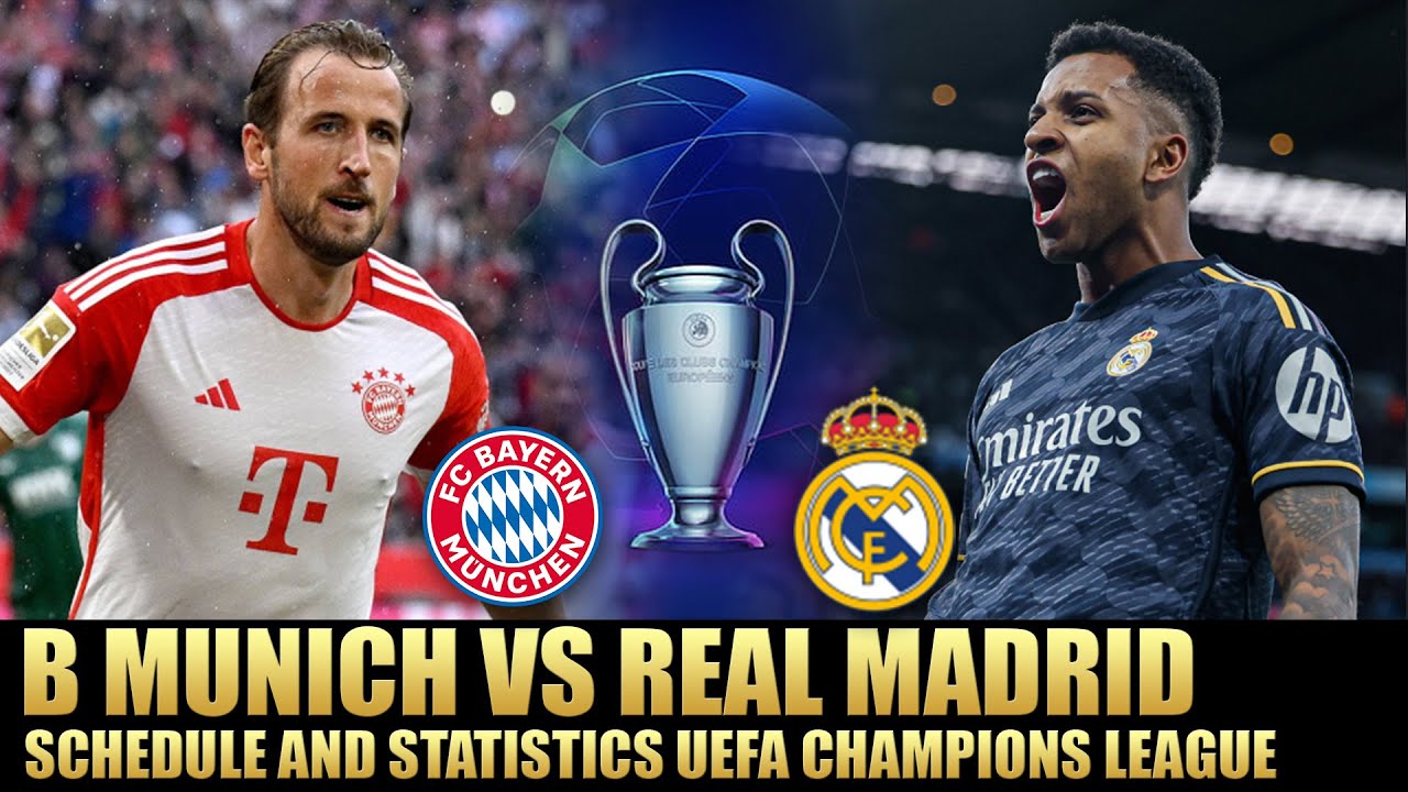 Bayern Munich vs Real Madrid Schedule and Statistics | first leg of ...