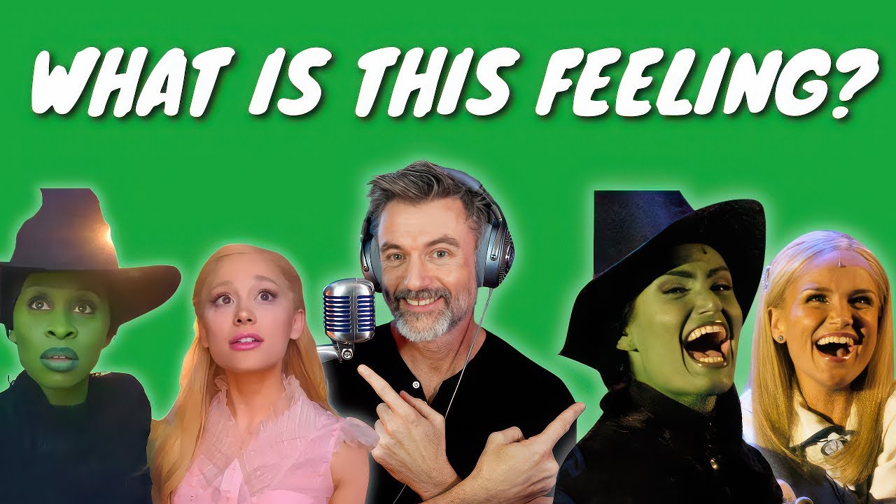LET’S CELEBRATE & COMPARE ‘What is this Feeling?’-WICKED - YouTube
