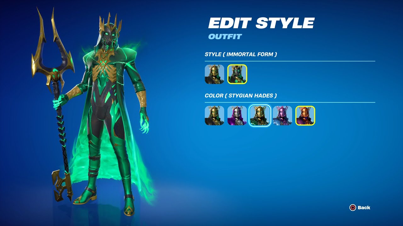 Hades Skin Gameplay - Immortal Form - Super Level Style Stygian Hades ...