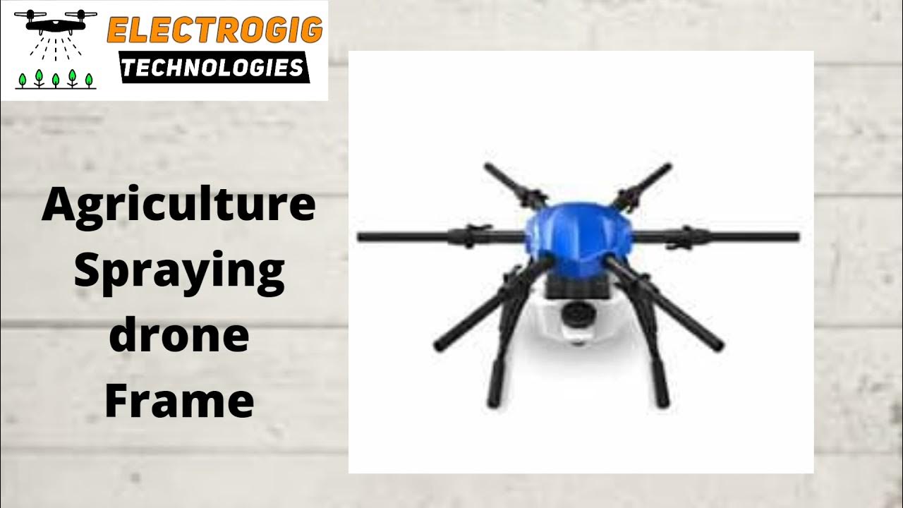 Agriculture Spraying drone Parts List - YouTube