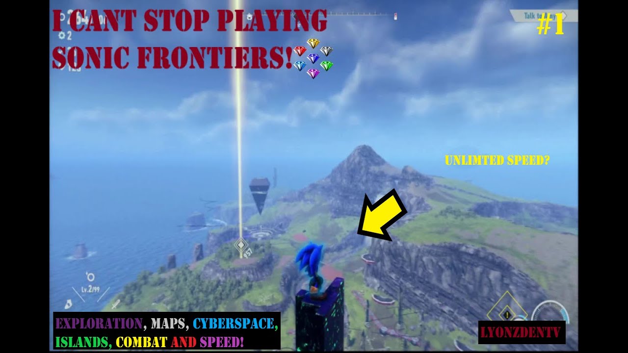 SONIC FRONTIERS (PS5) EXPLORATION GAMEPLAY, BEST SONIC GAME UP TO DATE ...