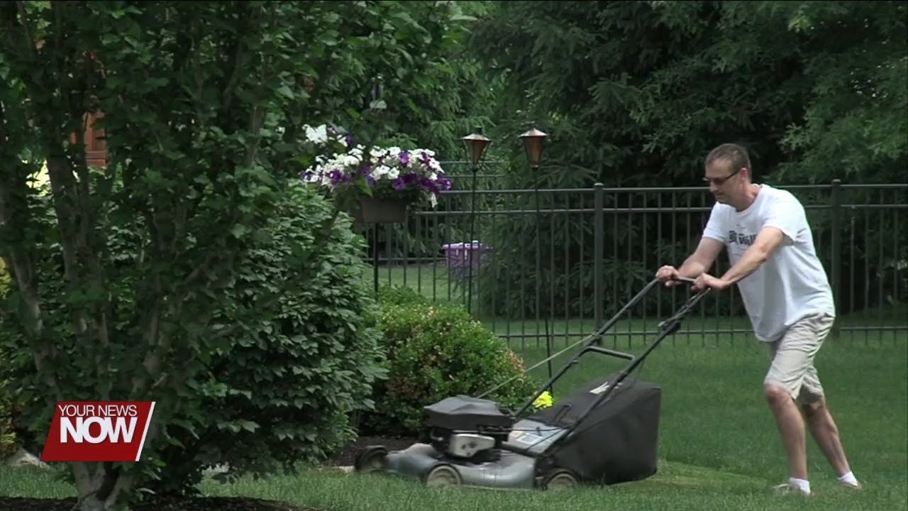 Avoiding injuries and accidents while doing yard work - YouTube