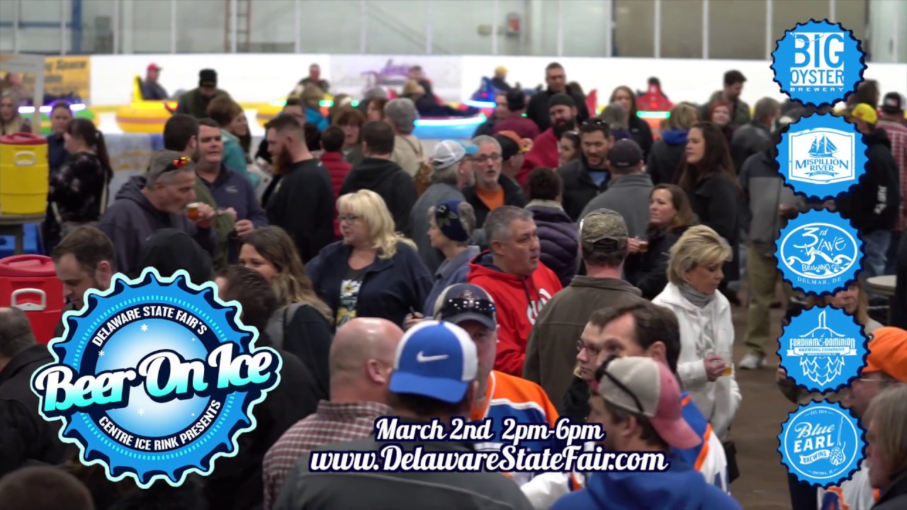 2019 Beer on Ice at the Delaware State Fair Centre Ice Rink - YouTube