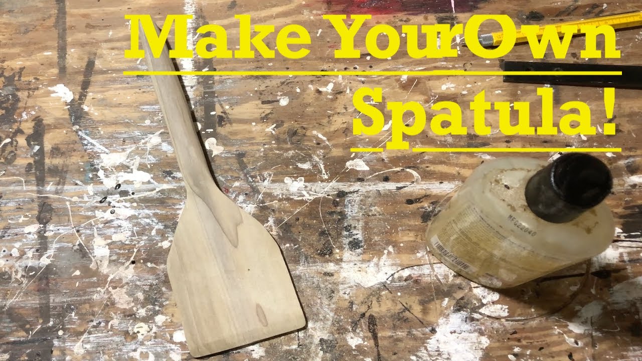 How To Make Your Own Spatula! Anyone Can Do It! - YouTube