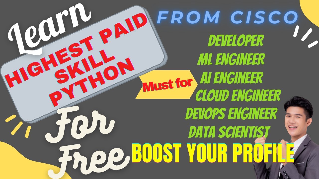 Highest Paid Skill Python For Free Free Python Training From Cisco Highest Paid Skill Python For Free Free Python Training From Cisco