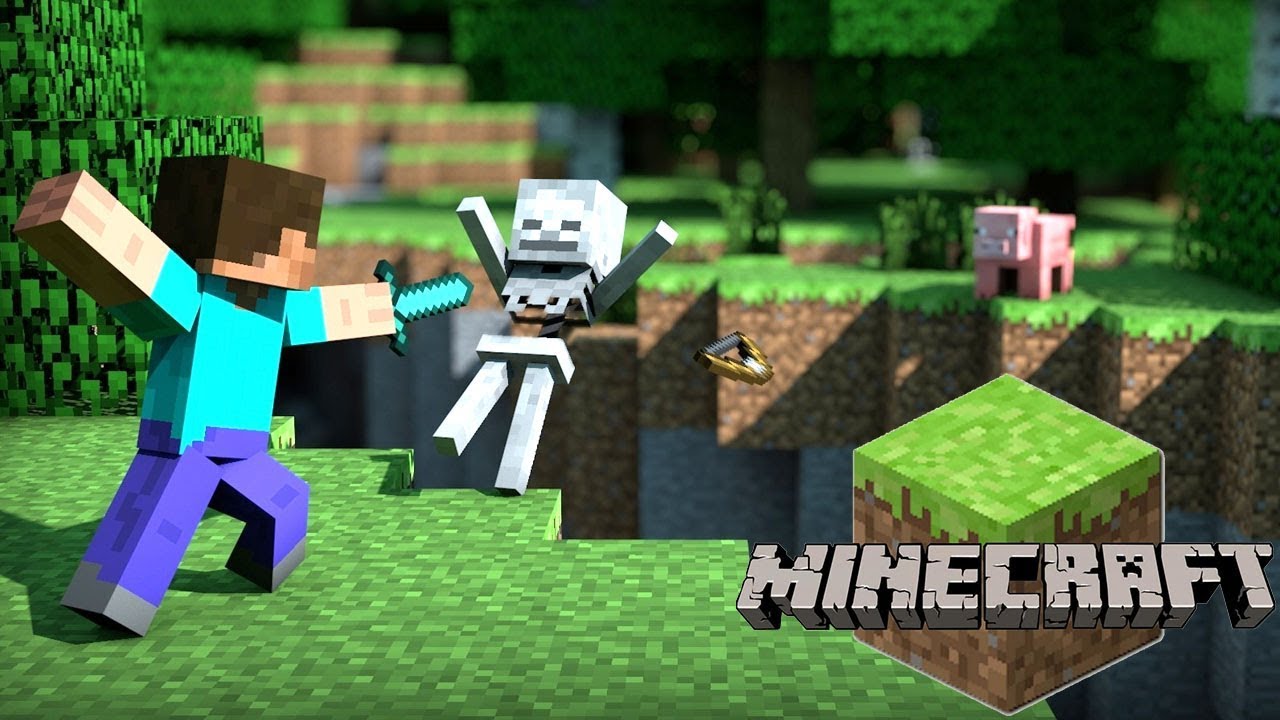 A Complete Noob Play Minecraft For The First Time - YouTube