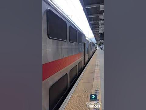 NJT Amtrak trains action at Trenton Transit Center - YouTube