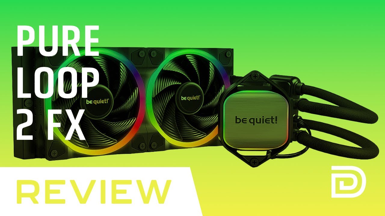 Cool & Colorful: be quiet! Pure Loop 2 FX 240mm CPU Liquid Cooler ...