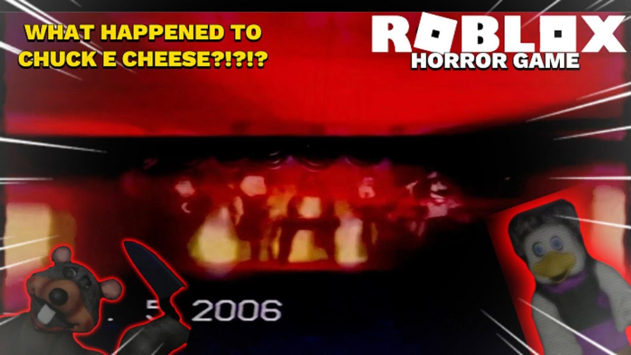 ROBLOX CHUCK E CHEESE HORROR GAME - YouTube