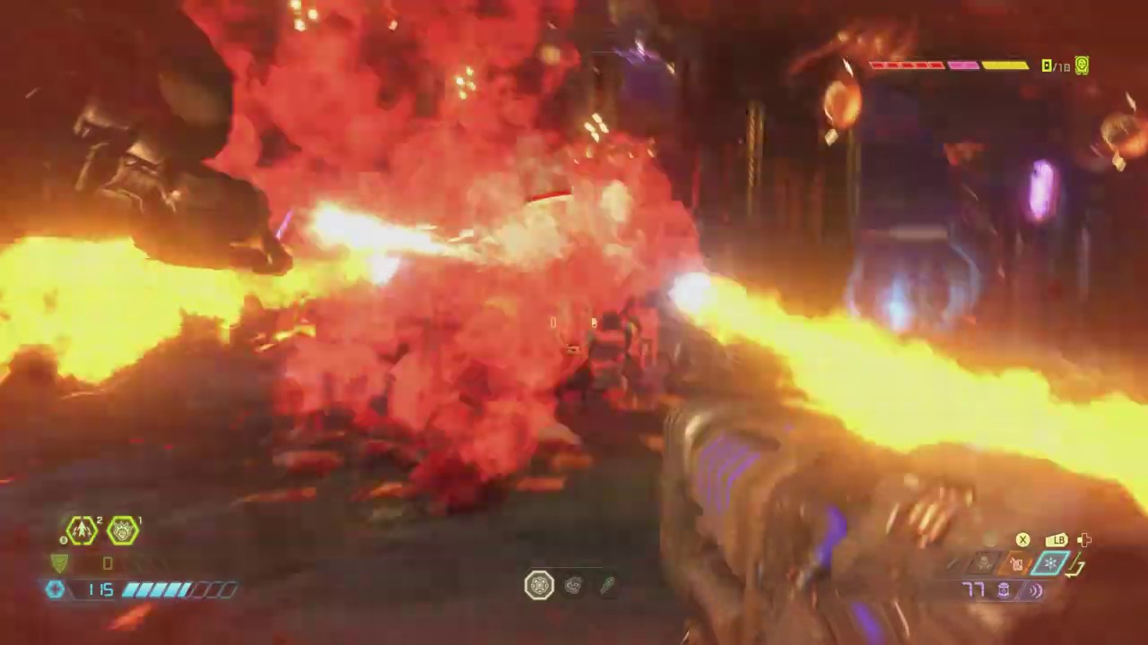 DOOM Eternal - Chapter 12 Urdak: Maykr Drone Weak Point (Headshot ...