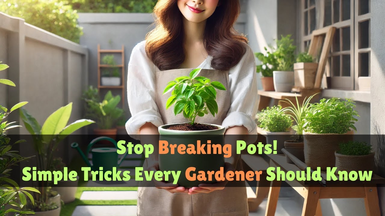 Why Your Garden Pots Are Breaking and How to Stop It - YouTube