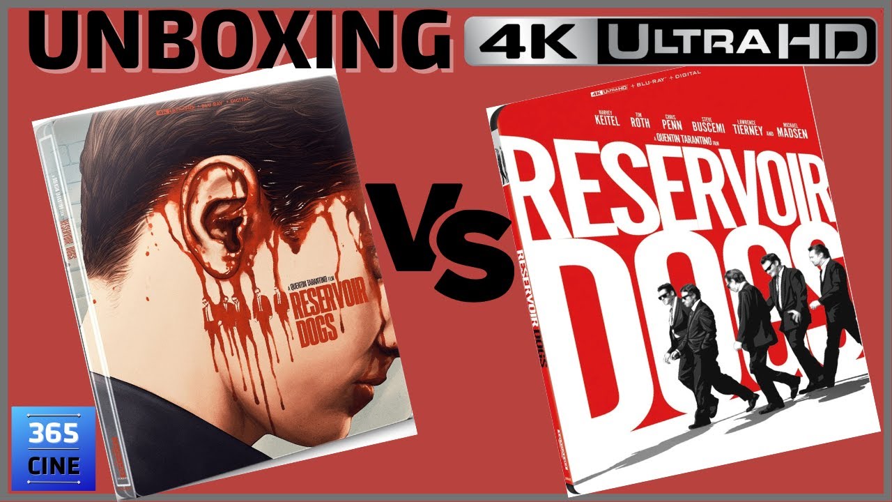 RESERVOIR DOGS Steelbook 4K Ultra HD Blu-ray Unboxing: las dos ...