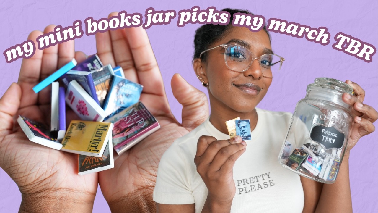 mini books CHOOSE my March TBR! how to make DIY mini books for a TBR ...