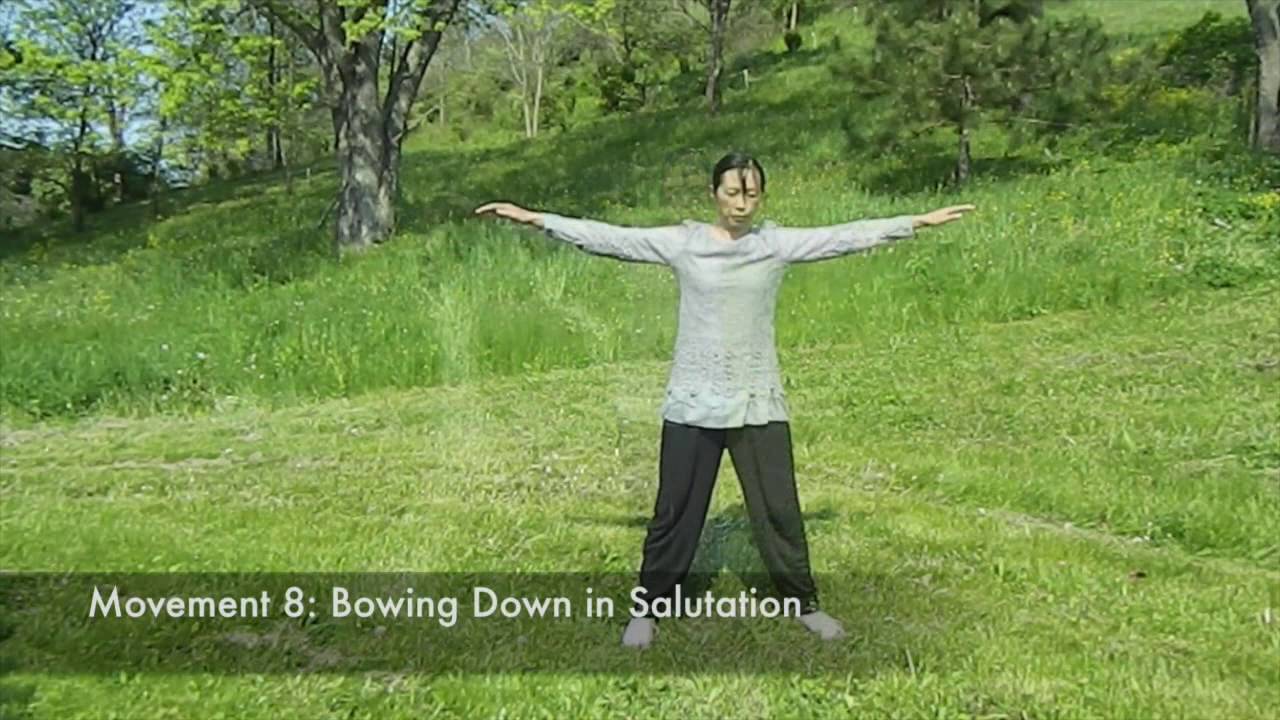 Advanced Qigong: Yi Jin Jing 易筋经: "Muscle/Tendon Change Classic" - YouTube