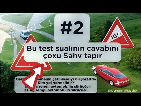 #sürücülüksualları #2 | #sürücü yoxuşda enişdə necə hərəkət etməlidir? #sukanaz_suruculuk
