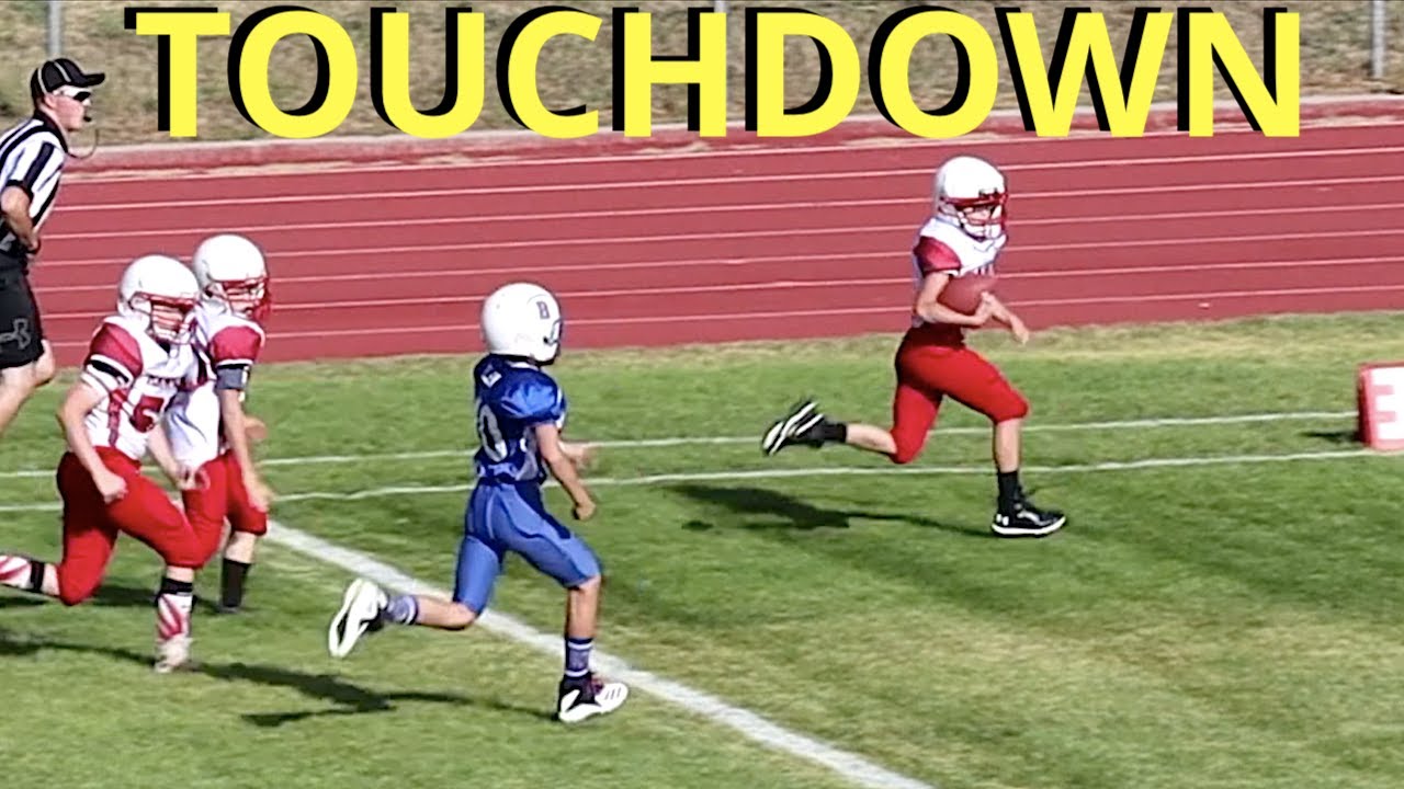 🏈PUNT RETURN TOUCHDOWN at TACKLE FOOTBALL GAME 🏈 - YouTube