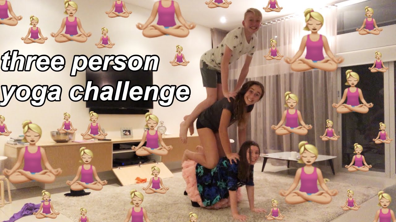 yoga challenge // three amigos - YouTube
