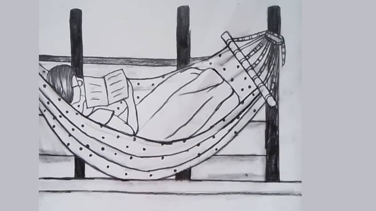 How to draw a girl reading book | Pencil sketch drawing tutorial | easy ...