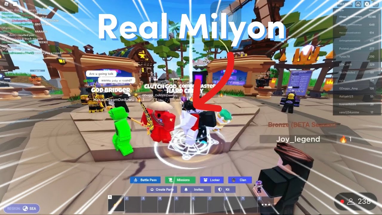 I THOUGHT HE A WAS FAKE MILYON (Roblox Bedwars) - YouTube