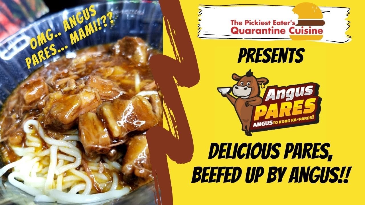QUARANTINE CUISINE #60: ANGUS PARES - YouTube