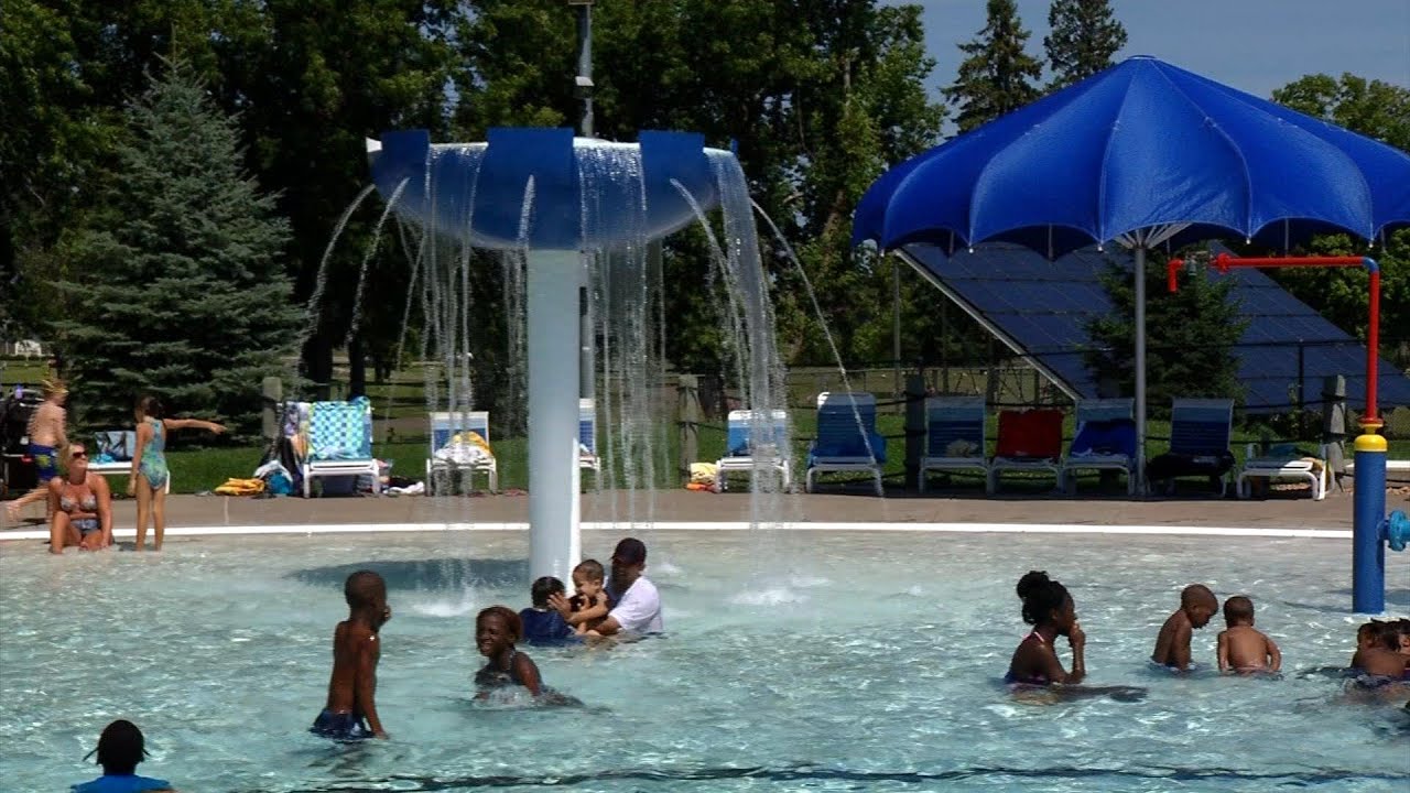 Crystal Cove Aquatic Center Makeover To Include New Slides - YouTube