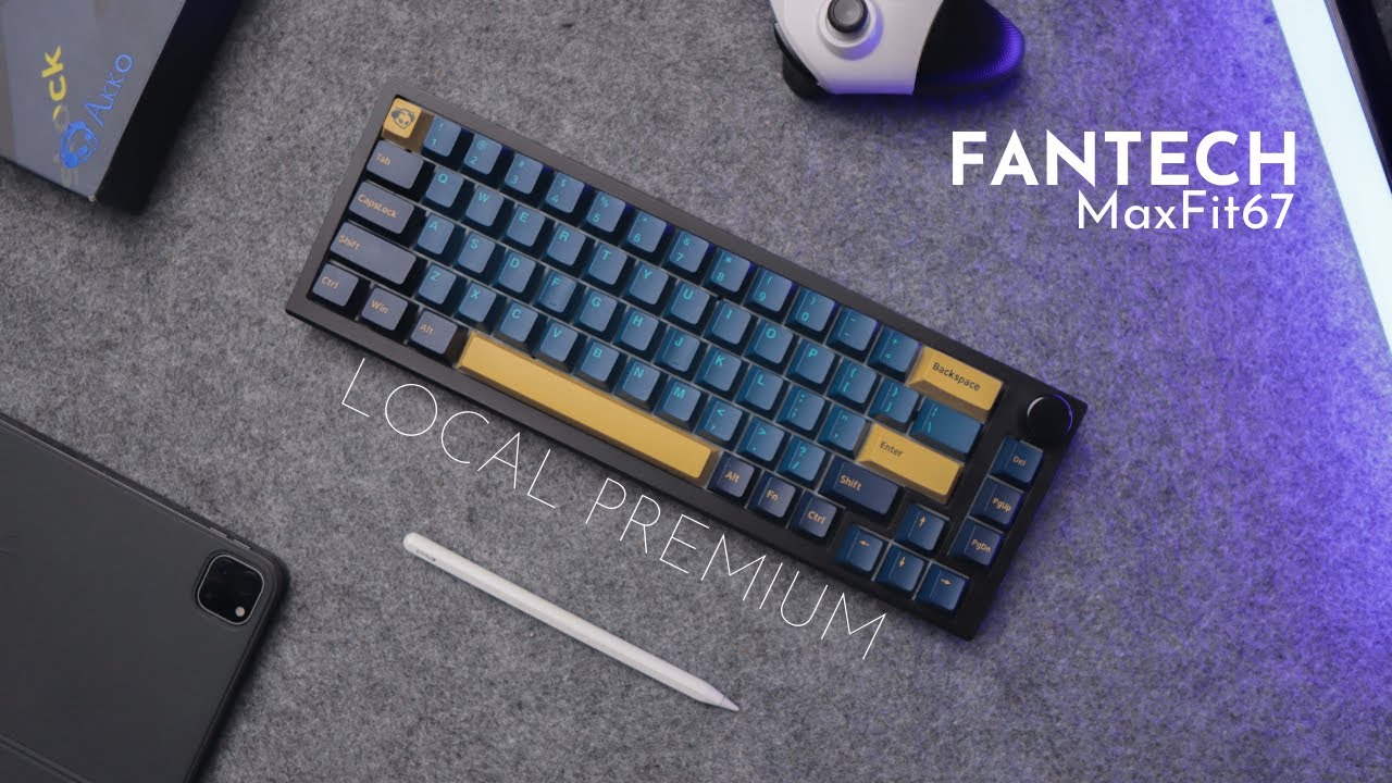 TOLONG !!! GUA KERACUNAN KEYBOARD INI - FANTECH MAXFIT 67 - YouTube