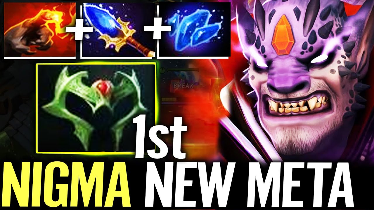 🔥 LION Wraith Band 1st Item WTF META by NIGMA — Aghanim + Shard MAX ...