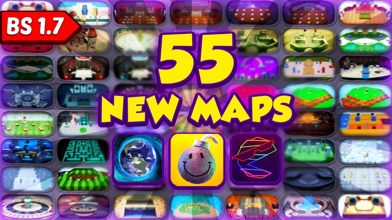 [1.7] 🔥 ¡¡SUPER PACK 55 MAPAS para BombSquad!! | AllMapsPack | byANG3L ...