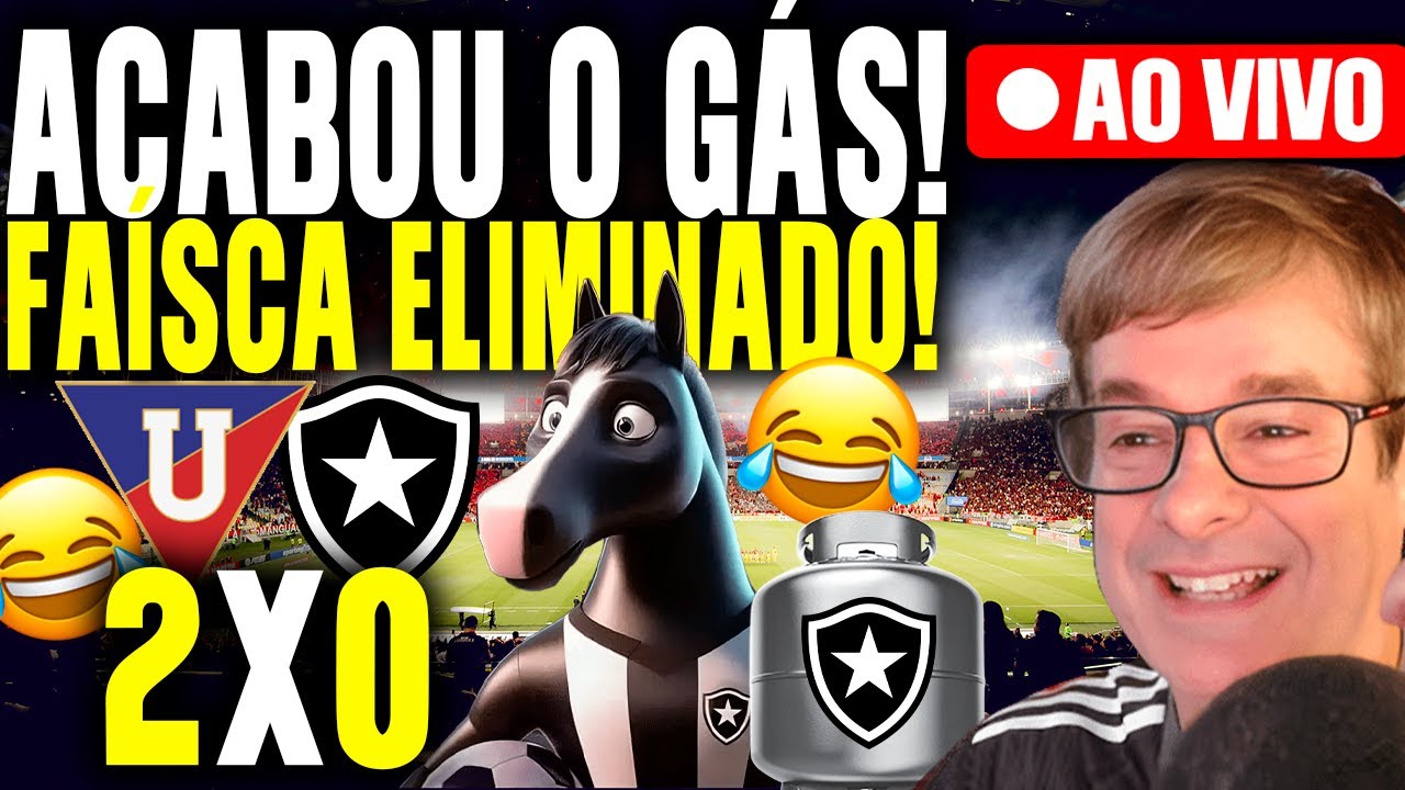 AO VIVO! CHUPA FAÍSCAA! ELIMINDOOOOO!!! BOTAFOGO1 X 2 LDU! CHUPA JOHN ...