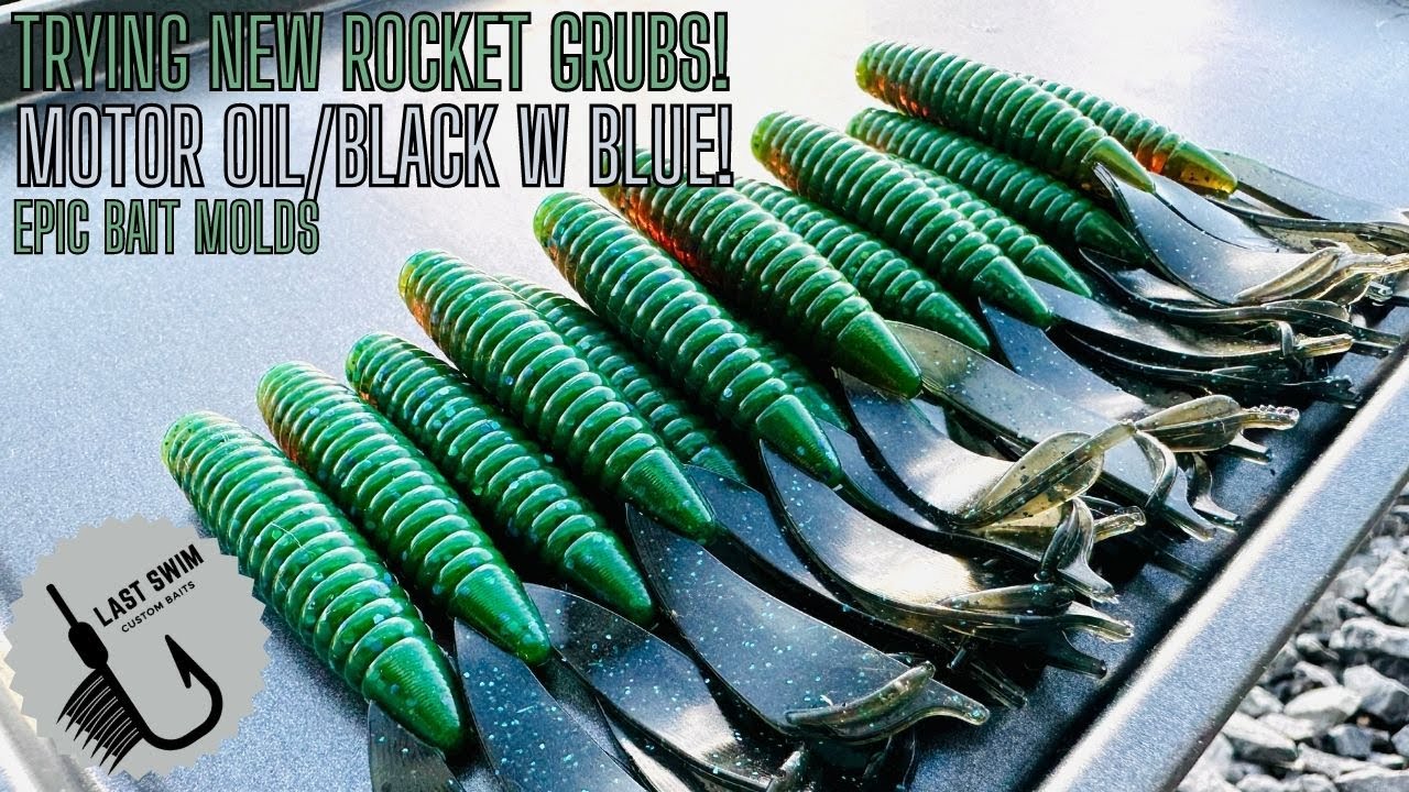 Making A New Rocket Grub Color! | Epic Bait Molds - YouTube