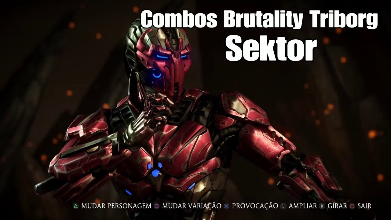 Mortal Kombat XL - Combos Brutality - Triborg Sektor - YouTube