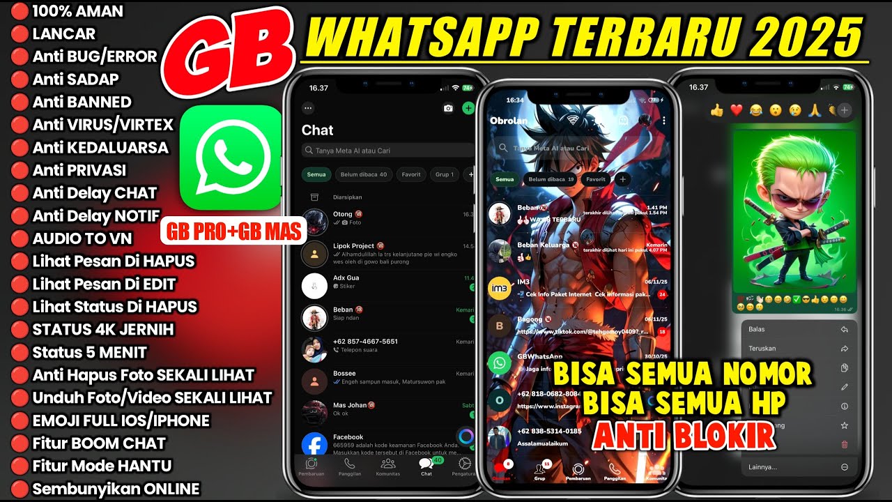 Wa Gb Terbaru 2025 | Gb Whatsapp Terbaru 2025 | Wa Mod Terbaru 2025 ...